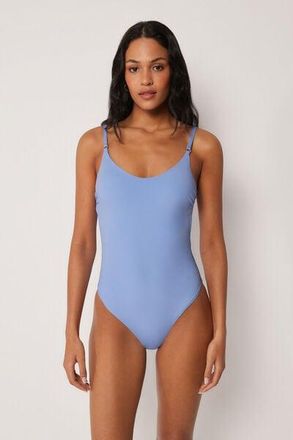 Calzedonia Klassischer Badeanzug Premium Fit Blau