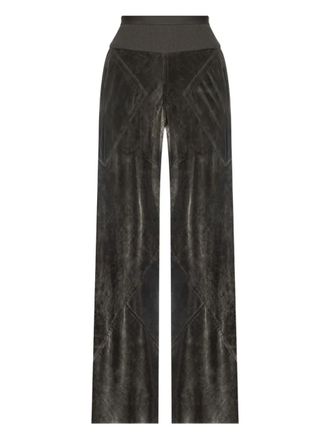 Rick Owens Hose mit geripptem Bund - Grau