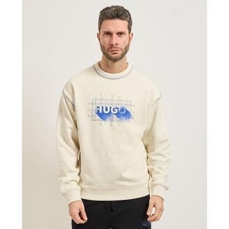 BOSS Sweat Nothalic homme avec coutures contrast&eacute;es