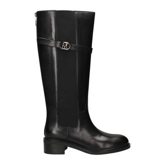 Marc Ellis Schn&uuml;rstiefel mit Schnallenriemen - - Shoes - Damen - Schwarzk - 38 EU