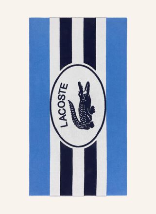 Lacoste Strandtuch Lbadge blau