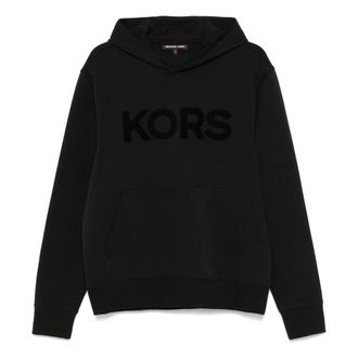 Michael Kors Logo Kapuzenpullover in Schwarz - - Sweatshirts & Hoodies - Herren - Schwarzk - 2XL
