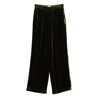 Closed Winona Wide Pantalons - Femme - Pantalons - Vert - Taille: 38 FR