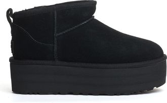 UGG Ugg, Femme, Chaussures, Noir, Taille: 40 EU Classic Ultra Mini Platform