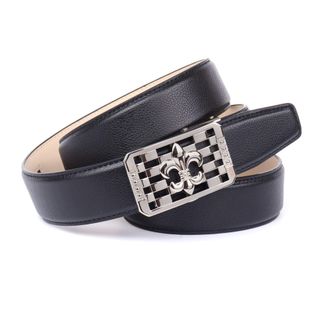 Anthoni Crown Damen Lederg&uuml;rtel G&uuml;rtel, Schwarz, 110