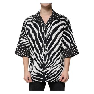 Dolce & Gabbana Button-Down-Hemd - - Shirts - Herren - Schwarzk - S