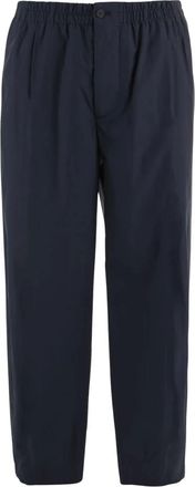 Giorgio Armani Homme, Pantalons, Bleu, Taille: S Cotton Pantalons