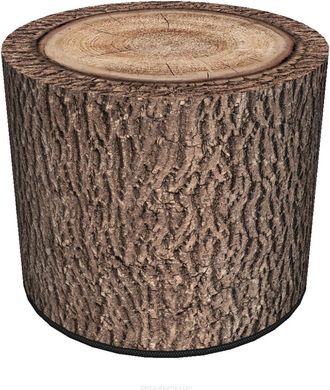 Bertoni Hocker Sitzhocker Pouf f&uuml;r Balkon & Garten Puff Codura Wetterfest 40 x 40 cm Garten Sitzsack Outdoor & Indoor Runder Sitzpouf mit abnehmbarem Bezug Wa
