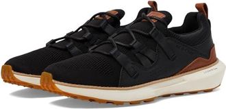 Cole Haan Grand Motion Woven Stitch 2 Baskets pour homme, Noir/marron clair/ivoire, 42 EU