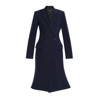 Balenciaga Wollmantel - - Coats - Damen - Blau - XS