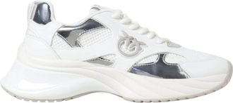 Pinko Pinko, Femme, Chaussures, Blanc, Taille: 41 EU Platform Baskets Chunky Sole