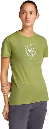 Icebreaker W Mer 150 Tech Lite SS Tee Fresh Fern Olive - L