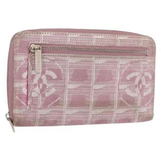Chanel Portefeuille Vintage Pre-owned - Femme - Pre-owned - Rose - Taille: ONE Size