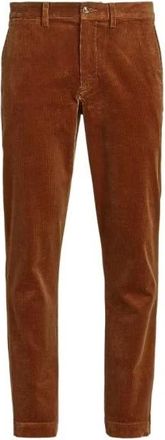 Polo Ralph Lauren Homme, Pantalons, Brun, Taille: W34 L34 Pantalon C&ocirc;tel&eacute; Stretch Coupe Droite