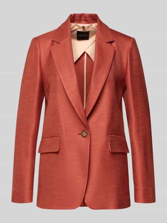Marc Cain Slim Fit Blazer aus Viskose-Elasthan-Mix mit Pattentaschen