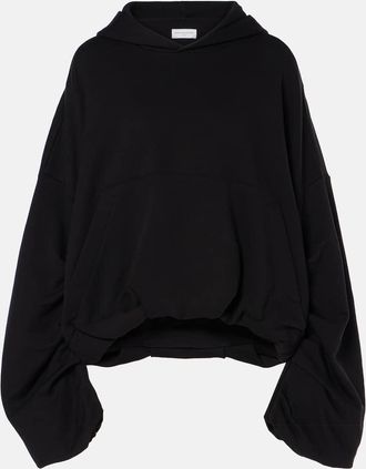 Dries Van Noten Oversized-Hoodie aus Baumwoll-Jersey