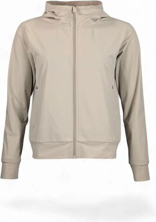 Save The Duck Femme, Sweatshirts et sweats &agrave; capuche, Beige, Taille: 42 FR Pear Jacket