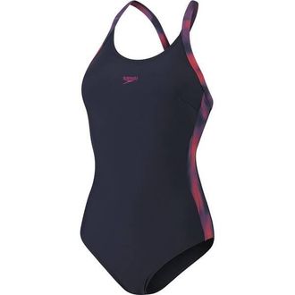 Speedo Damen Badeanzug SPDSCU ENTWINE PT 1PC AF NAVY/PURPLE