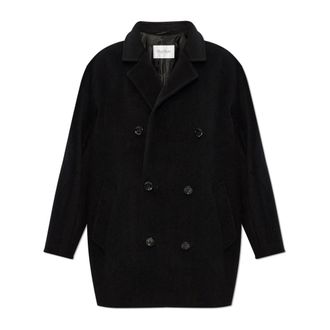 Max Mara Kurzmantel Rebus - - Coats - Damen - Schwarzk - M