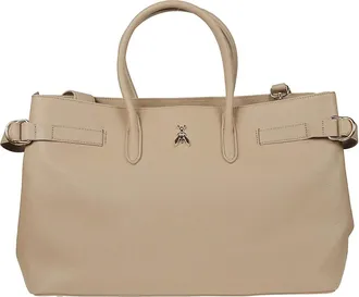 Patrizia Pepe Femme, Sacs, Beige, Taille: ONE Size Tote Bags