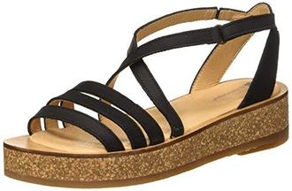 El Naturalista Tülbend, Sandales avec Bracelet Femme, Noir (Black Black), 36 EU