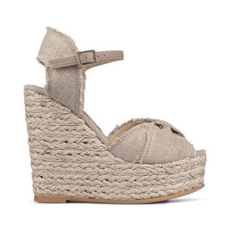 Espadrilles Damen, Schuhe, Beige, 40 EUGr&ouml;&szlig;e