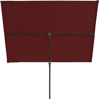 Doppler Pare-soleil pour balcon I 170x130cm en bordeaux I Protection solaire pour balcon & terrasse I Protection visuelle flexible I Parasol rectangulaire & p