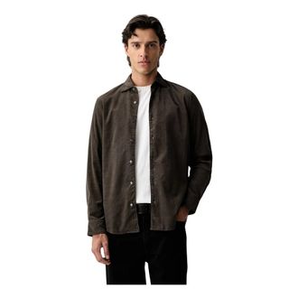 Marc O'Polo Chemise en velours c&ocirc;tel&eacute; - Homme - Chemises - Brun - Taille: M