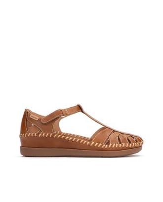 Pikolinos Chaussure Semi-Ouverts en Cuir CADAQUES pour Femme Color Brandy