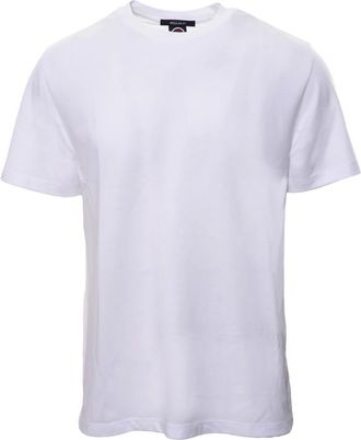 Colmar Homme, Tops, Blanc, Taille: XL T-shirt en piqu&eacute; de coton