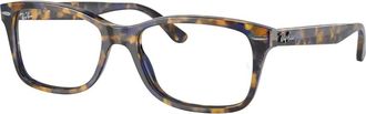 Ray-Ban unisex, Accessoires, Brun, Taille: 50 MM Optics Eyeglasses