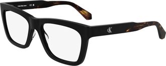 Calvin Klein Homme, Accessoires, Noir, Taille: 55 MM Rectangle Optical Frame