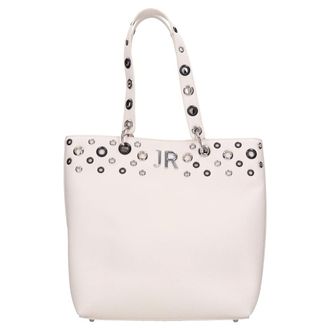 John Richmond Tasche aus Kunstleder mit Nieten - - Bags - Damen - Beige - ONE SIZE