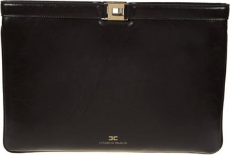 Elisabetta Franchi Femme, Sacs, Brun, Taille: ONE Size Pochette