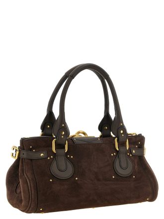 Chlo&eacute; Suede Shoulder Bag - Brown