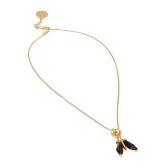 Patrizia Pepe Precious Fly Mini Halskette - - Accessories - Damen - Gelb - ONE SIZE