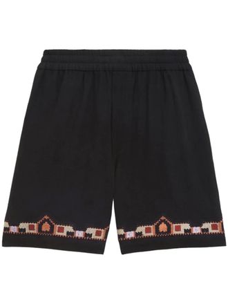 Isabel Marant short de sport Zilan - Noir