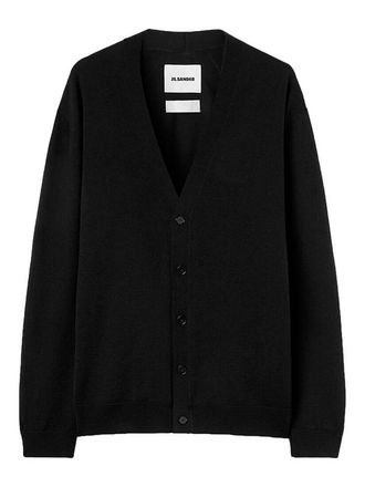 Jil Sander Pull Col Rond - Noir