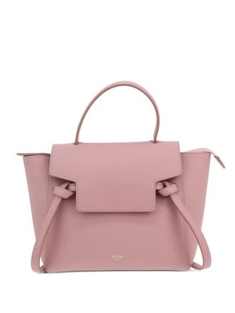 Celine petit sac port&eacute; &eacute;paule Belt (ann&eacute;es 2010) - Rose