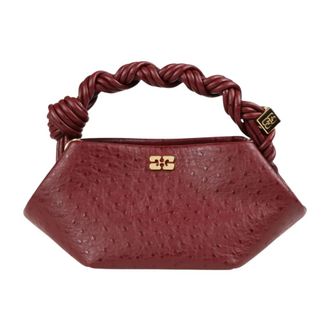 Ganni Mini Bou Bag - - Bags - Damen - Rot - ONE SIZE