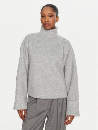 2nd Day Rollkragenpullover Francisca 2245135122 Grau Loose Fit