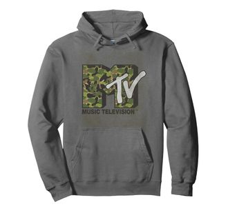 Giesswein Army Print Logo im Used-Look Pullover Hoodie