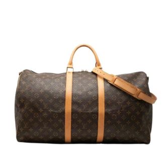 Louis Vuitton Pre-owned Keepall Bandouliere 55 - unisex - Pre-owned - Brun - Taille: ONE Size