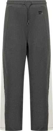 GCDS Piping Sweatpants - - Trousers - Herren - Grau - S