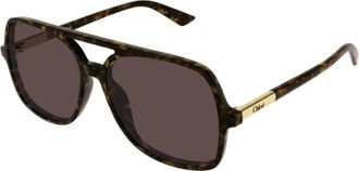Chlo&eacute; unisex, Accessoires, Brun, Taille: 57 MM Square Lunettes de soleil
