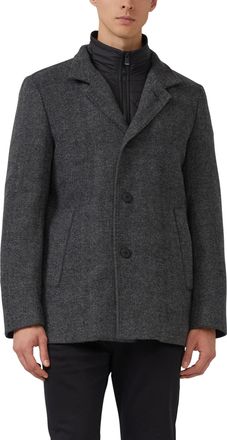 s.Oliver Strukturierter Mantel mit Wolle und fixiertem Insert