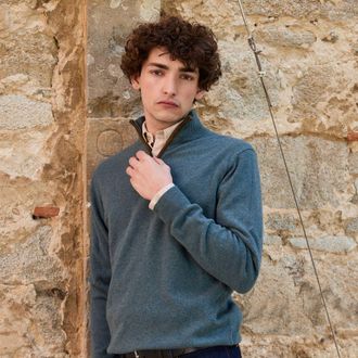 Bexley Keithy - Pull homme vert chiné