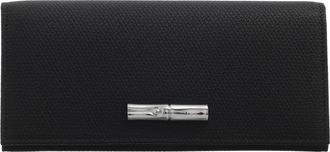 Longchamp Portemonnaie - Le Roseau - Gr. unisize - in Schwarz - für Damen