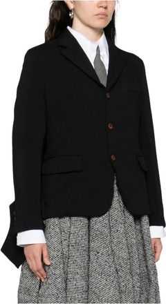 Comme Des Gar&ccedil;ons Femme, Vestes, Noir, Taille: 36 FR Blazer Crois&eacute;