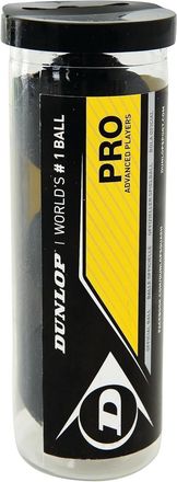 Dunlop Sports Dunlop Squashb&auml;lle Pro doppelGelb, 3 St&uuml;ck in der Dose, Offizieller Turnier-Squashball, Nicht angegeben, Yellow (or possibly Black)